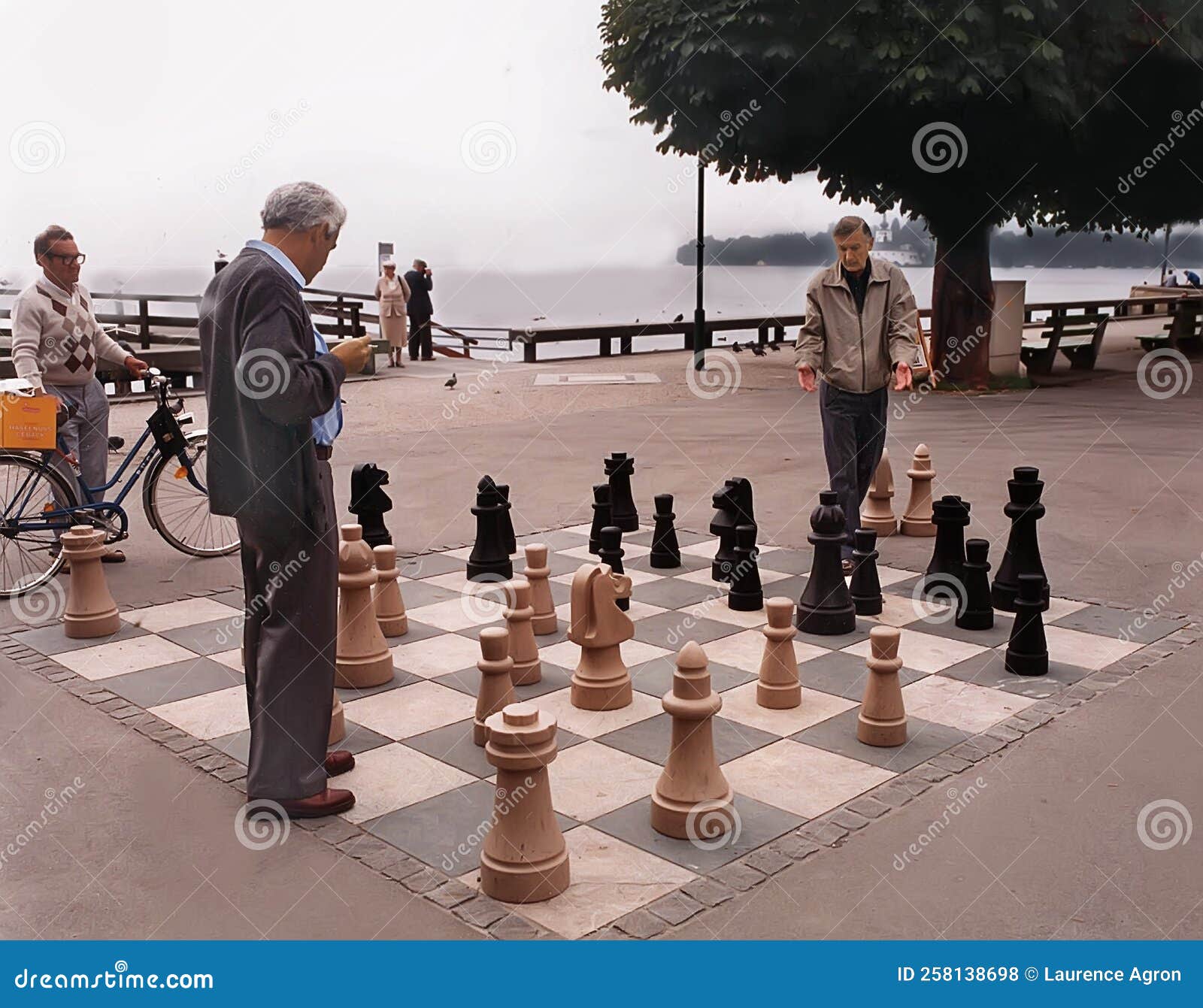 Giant Chess Game in Salzburg, Austria Editorial Stock Photo - Image of ...