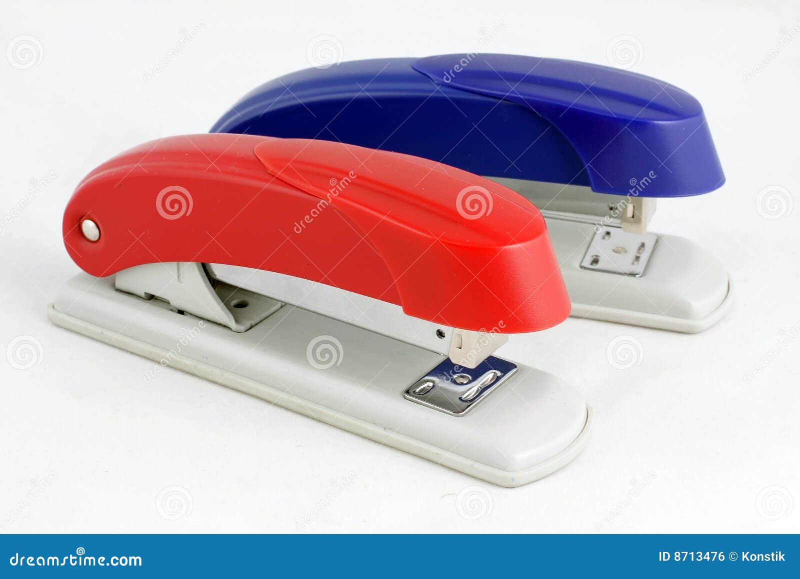Two stapler stock photo. Image of white, shot, stapler - 8713476