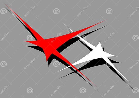 Two stars. Backdrop stock vector. Illustration of layout - 7356737