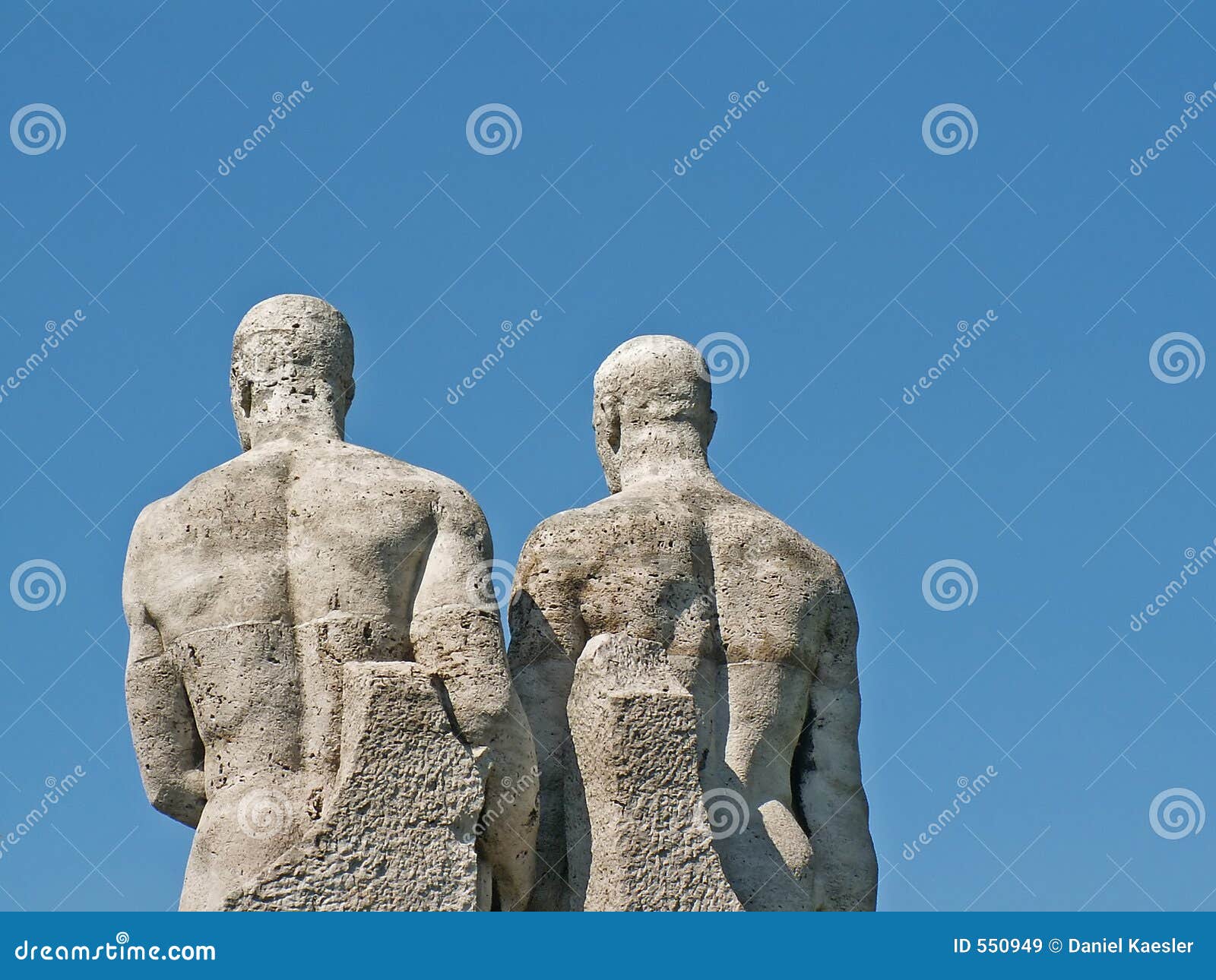 Two statues stock image. Image of carving, steely, foresight - 550949
