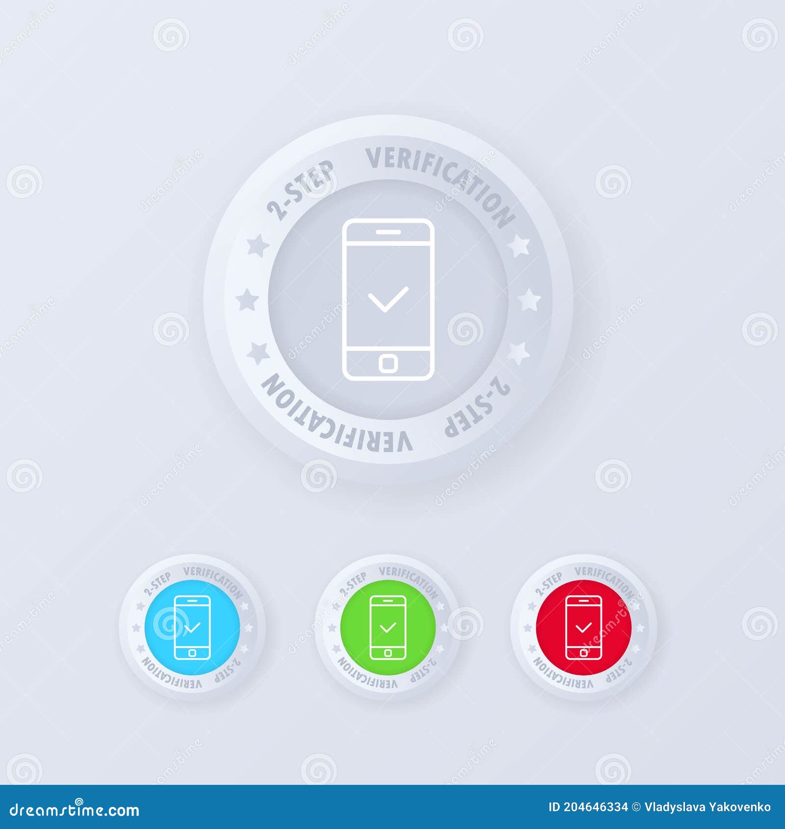 Two Step Authentication Button in 3d Style. Two Step Authentication ... Two Step Authentication Button in 3d Style. Two Step Authentication ...