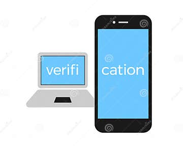 Two Step Verification and Two Factor Authentication Stock Vector ...