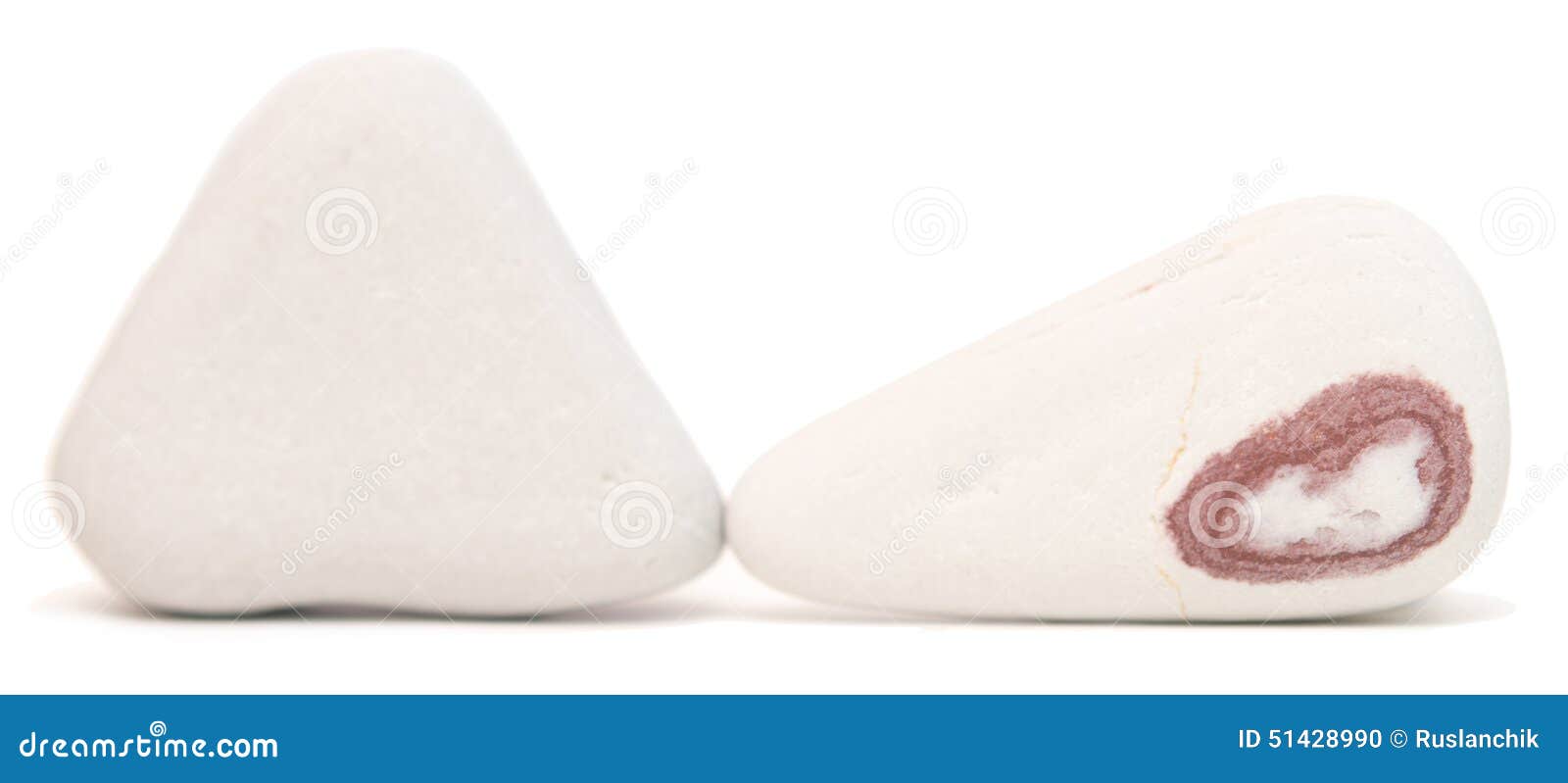 Two stones stock photo. Image of isolated, pebble, power - 51428990