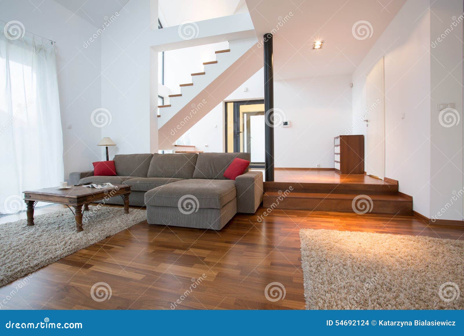 Two storey house stock photo. Image of living, design - 54692124