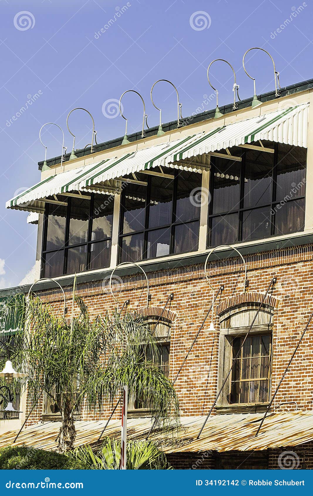 Two Story Restaurant View stock photo. Image of fast - 34192142