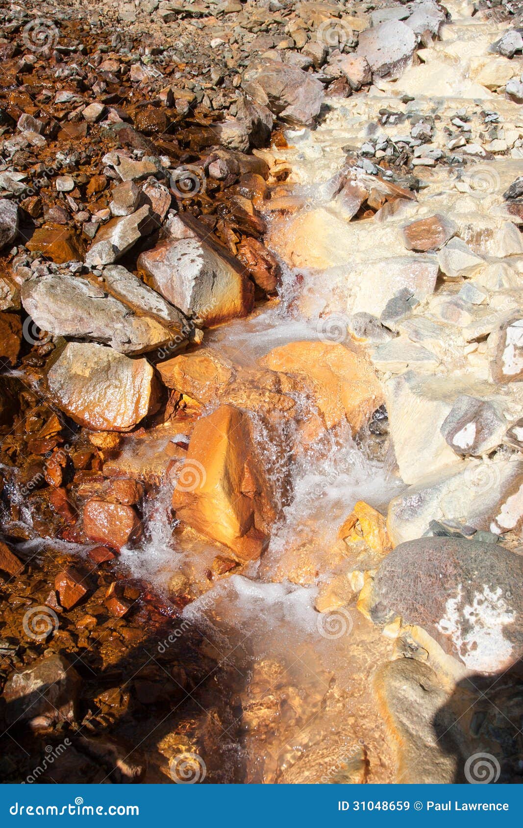 Two Streams Merge stock image. Image of yellow, orange - 31048659