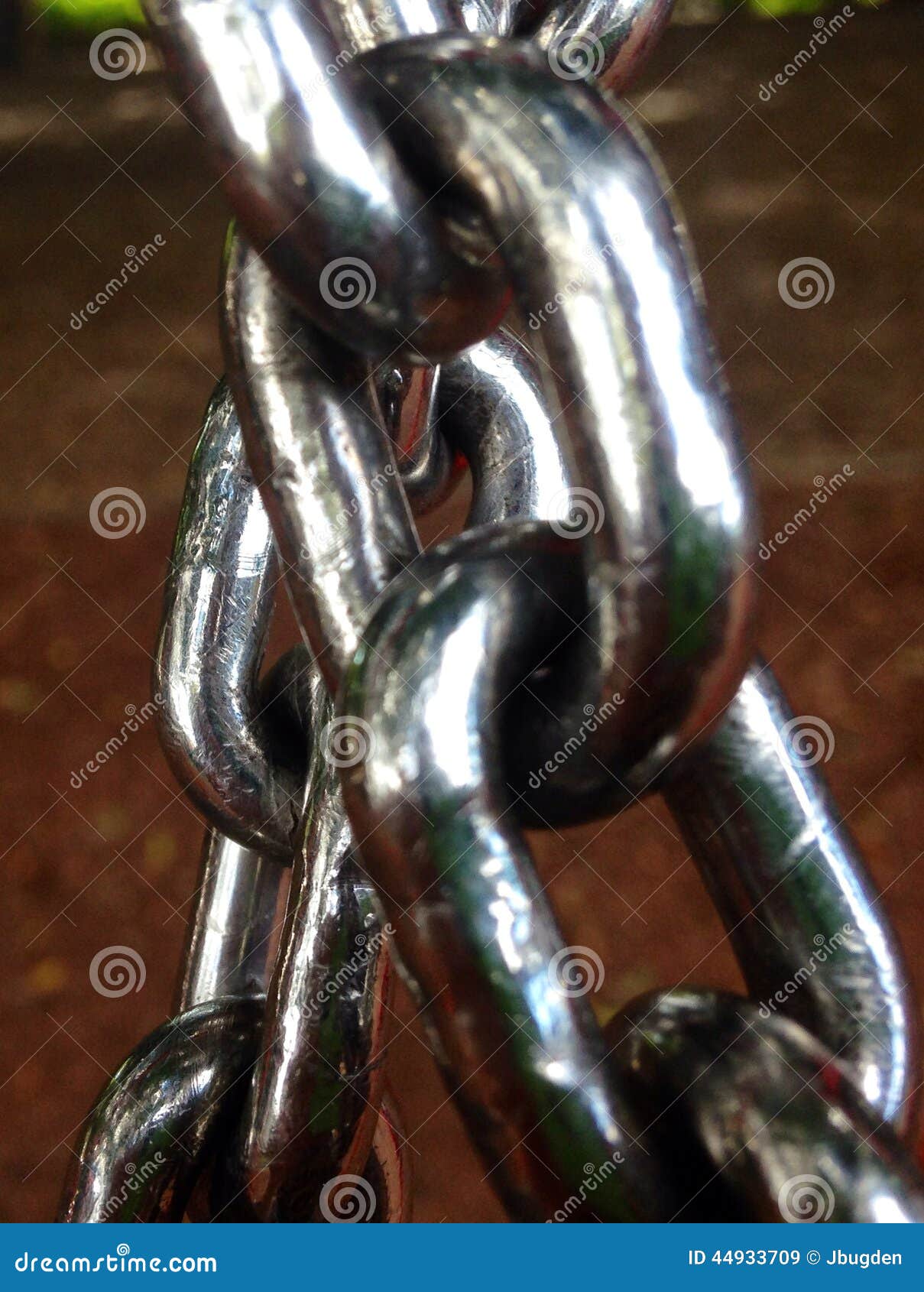 Two Strong Steel Chains Crossing Stock Image - Image of background ...