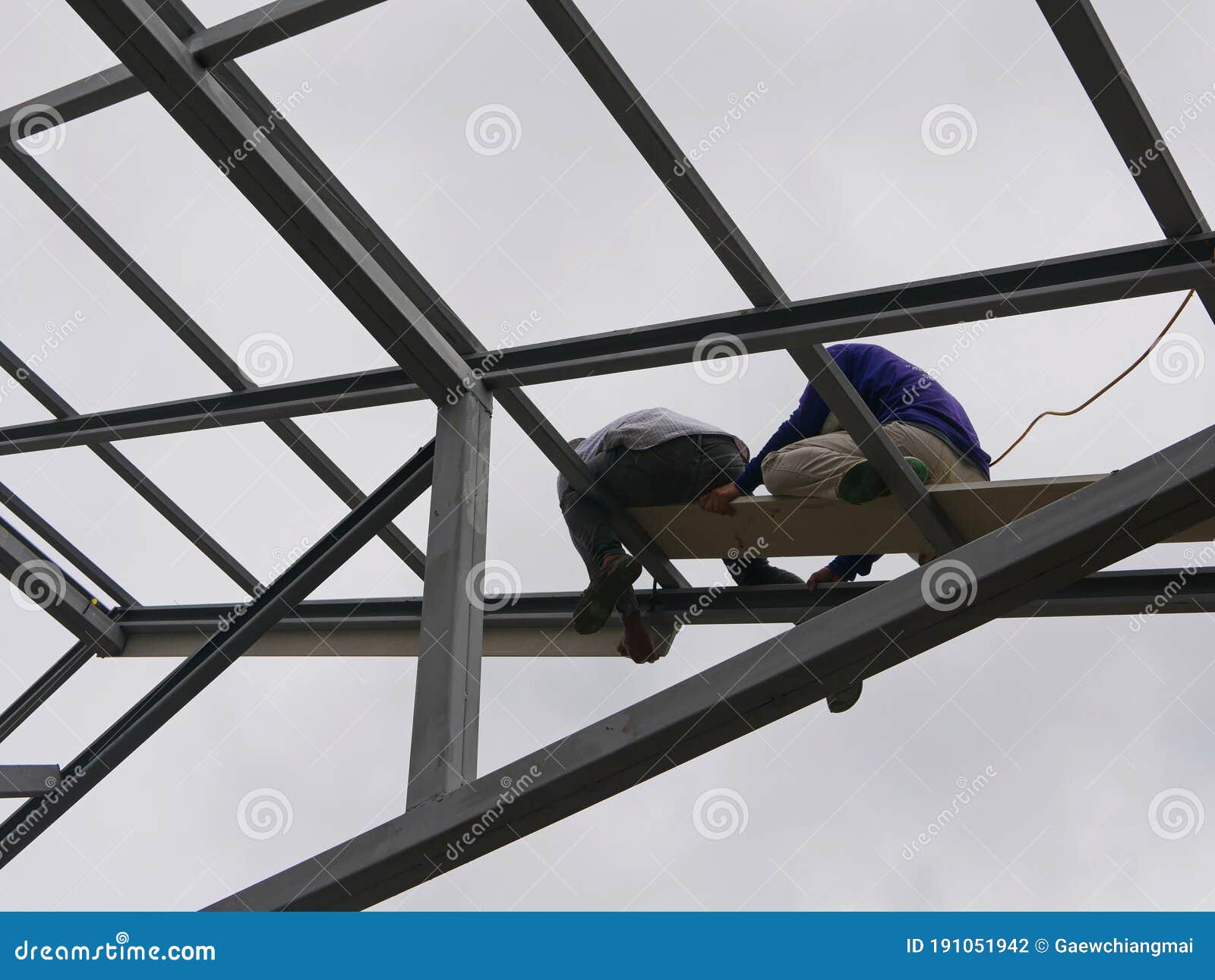 Structural Ironworker Royalty-Free Stock Photo | CartoonDealer.com ...