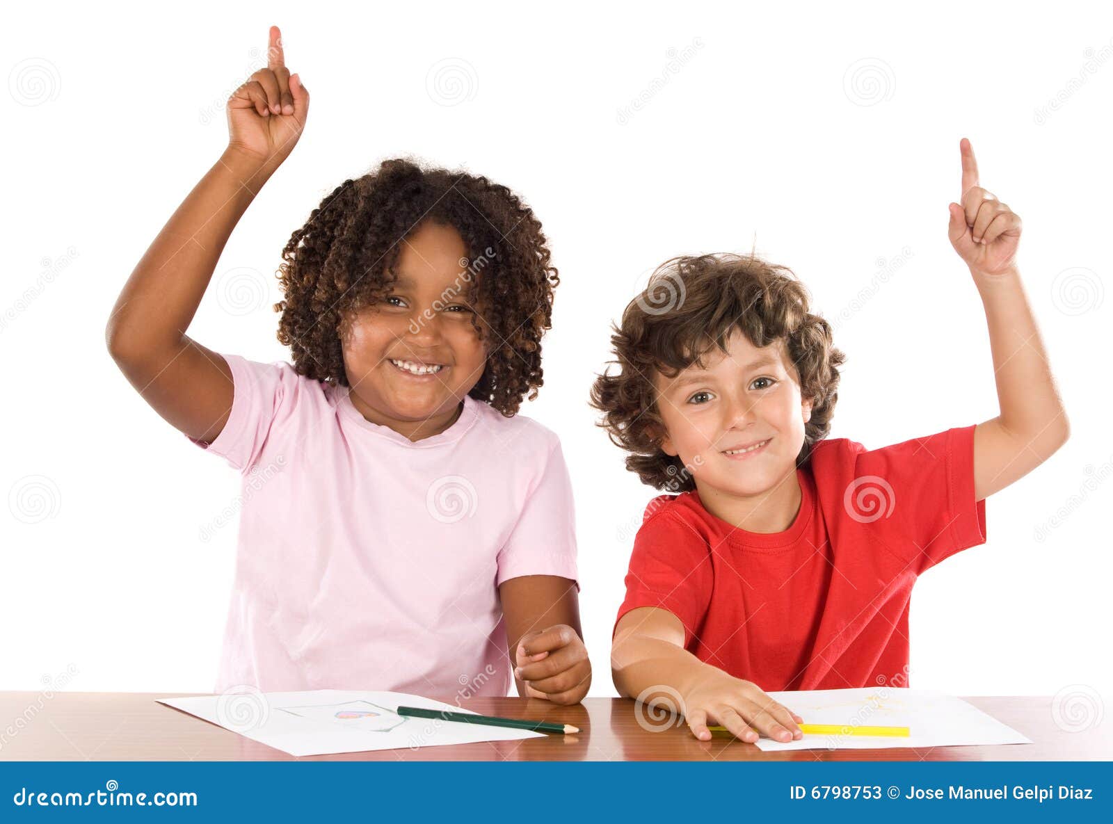 Two student children stock image. Image of educational - 6798753