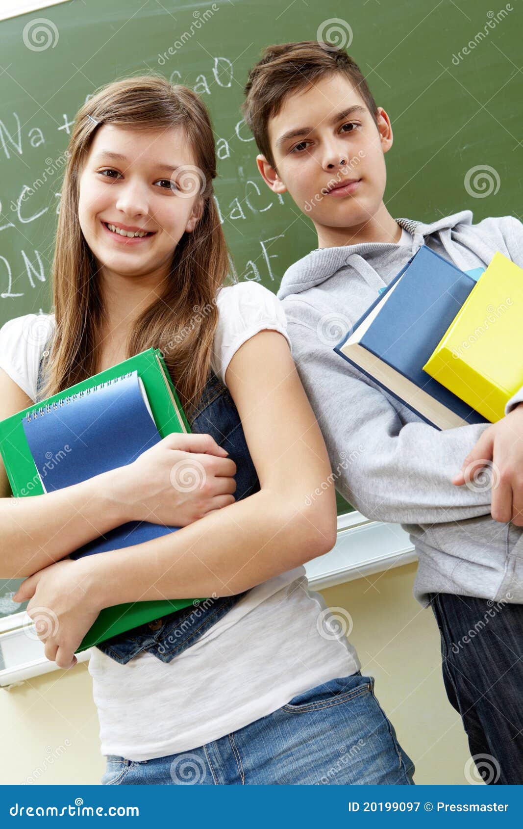 Two students stock image. Image of education, casual - 20199097
