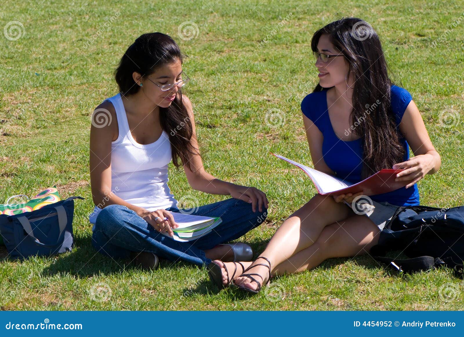 Two students stock photo. Image of happiness, race, waiting - 4454952