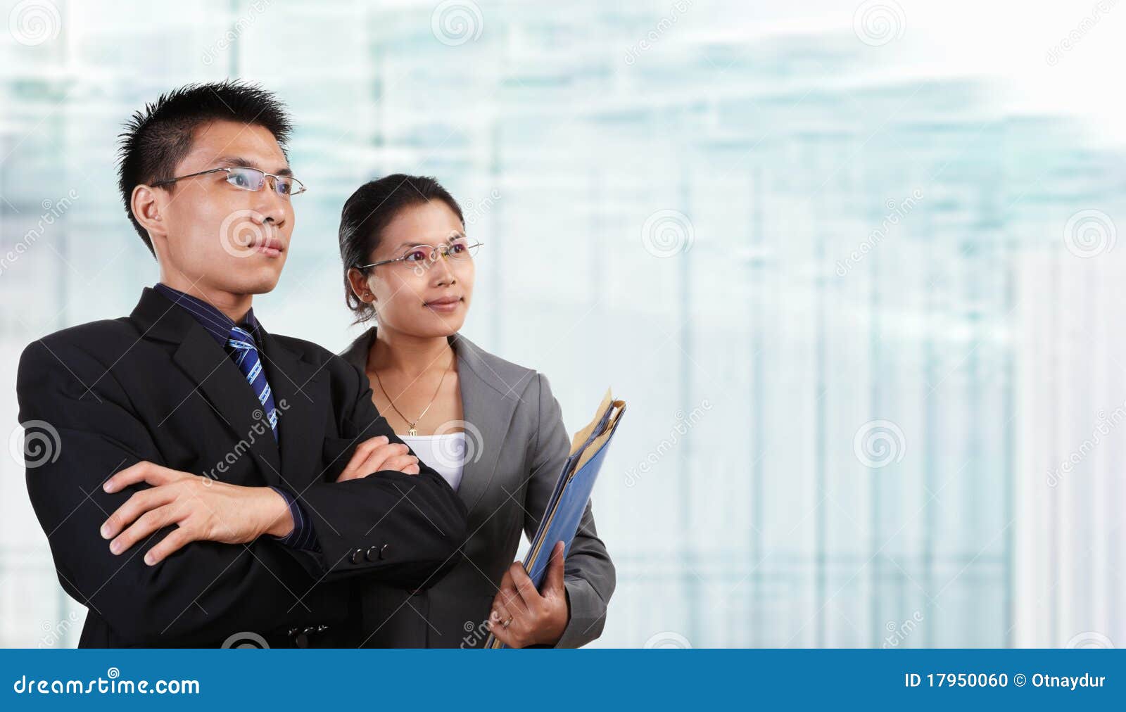 Two Successful Asian Business People Stock Photo - Image of asian ...