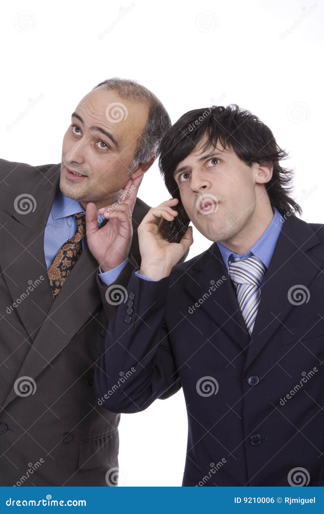 Two successful businessman stock photo. Image of executive - 9210006