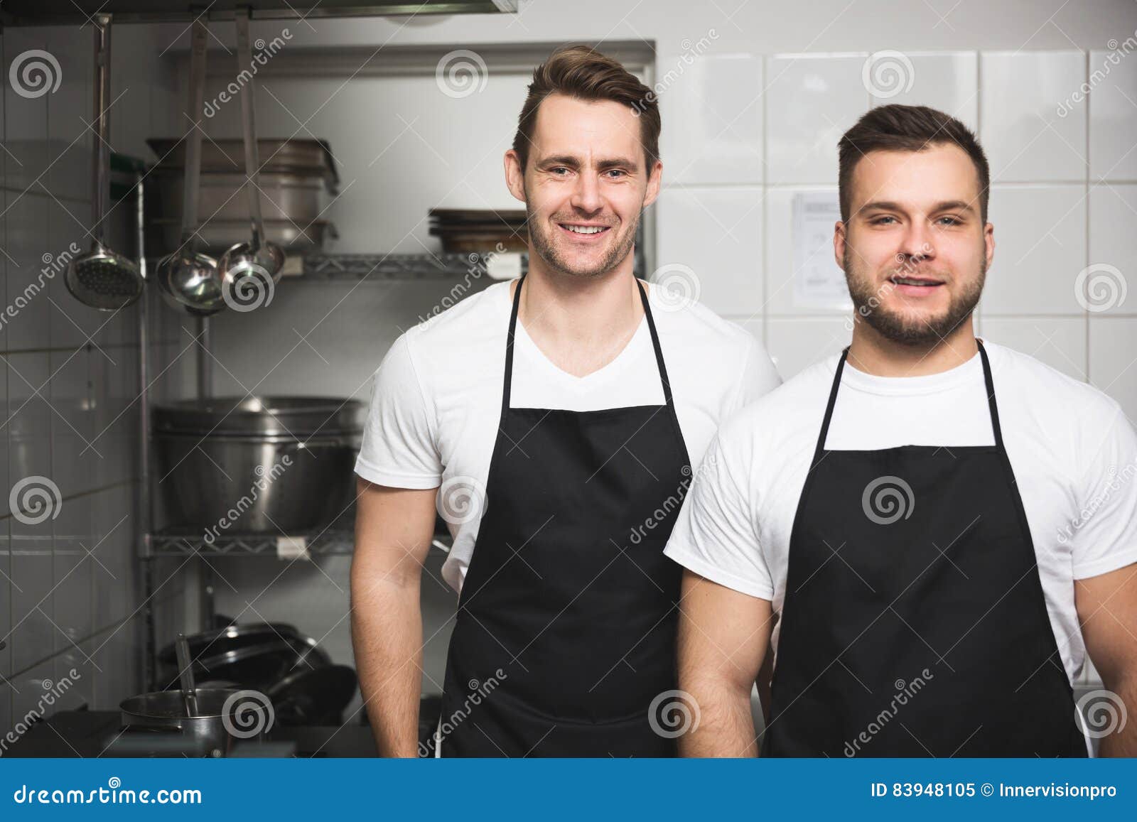 Two successful male chef stock image. Image of gastronomy - 83948105