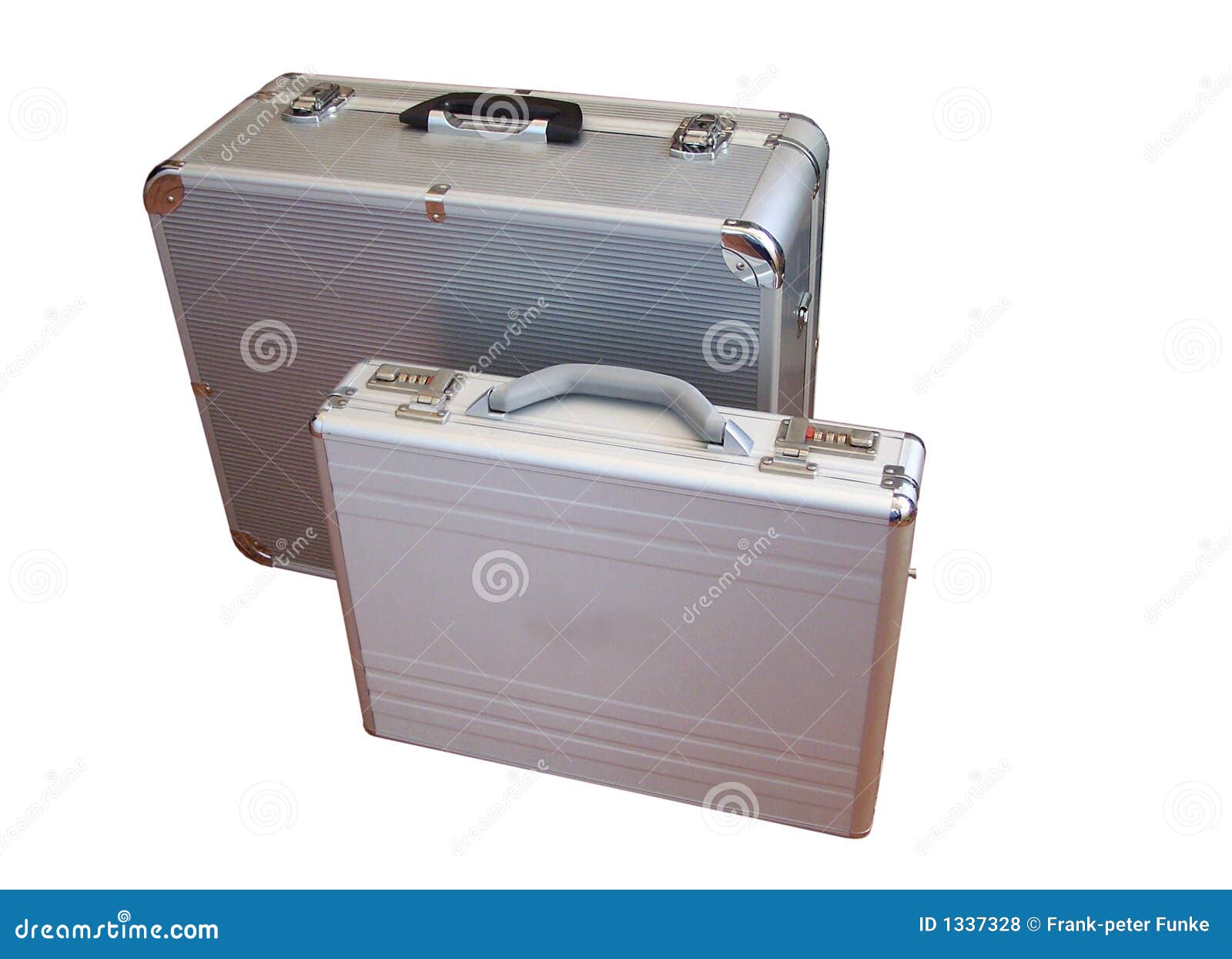 Two suit-case stock photo. Image of handle, transport - 1337328