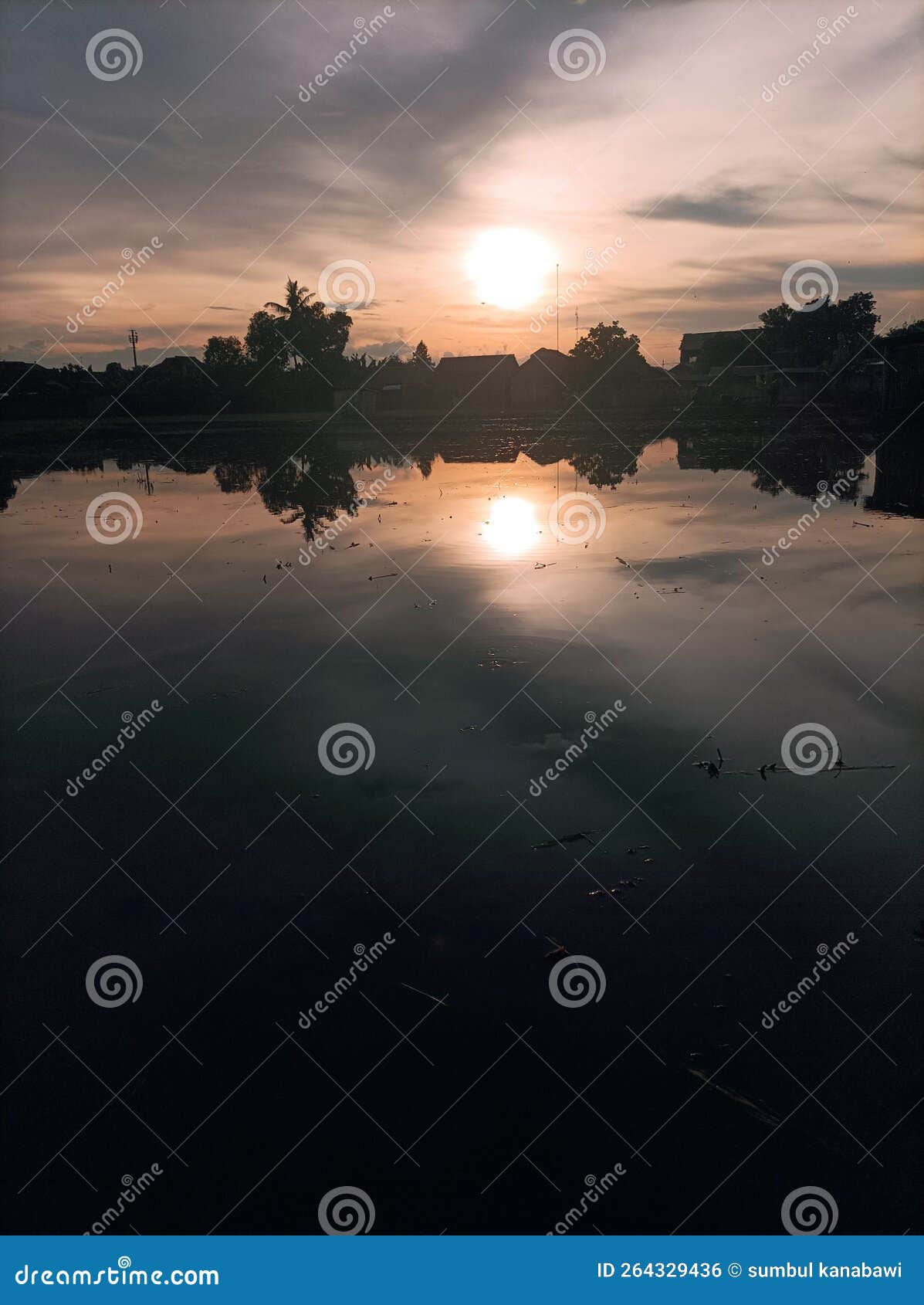 Two suns stock photo. Image of cloud, night, sunrise - 264329436