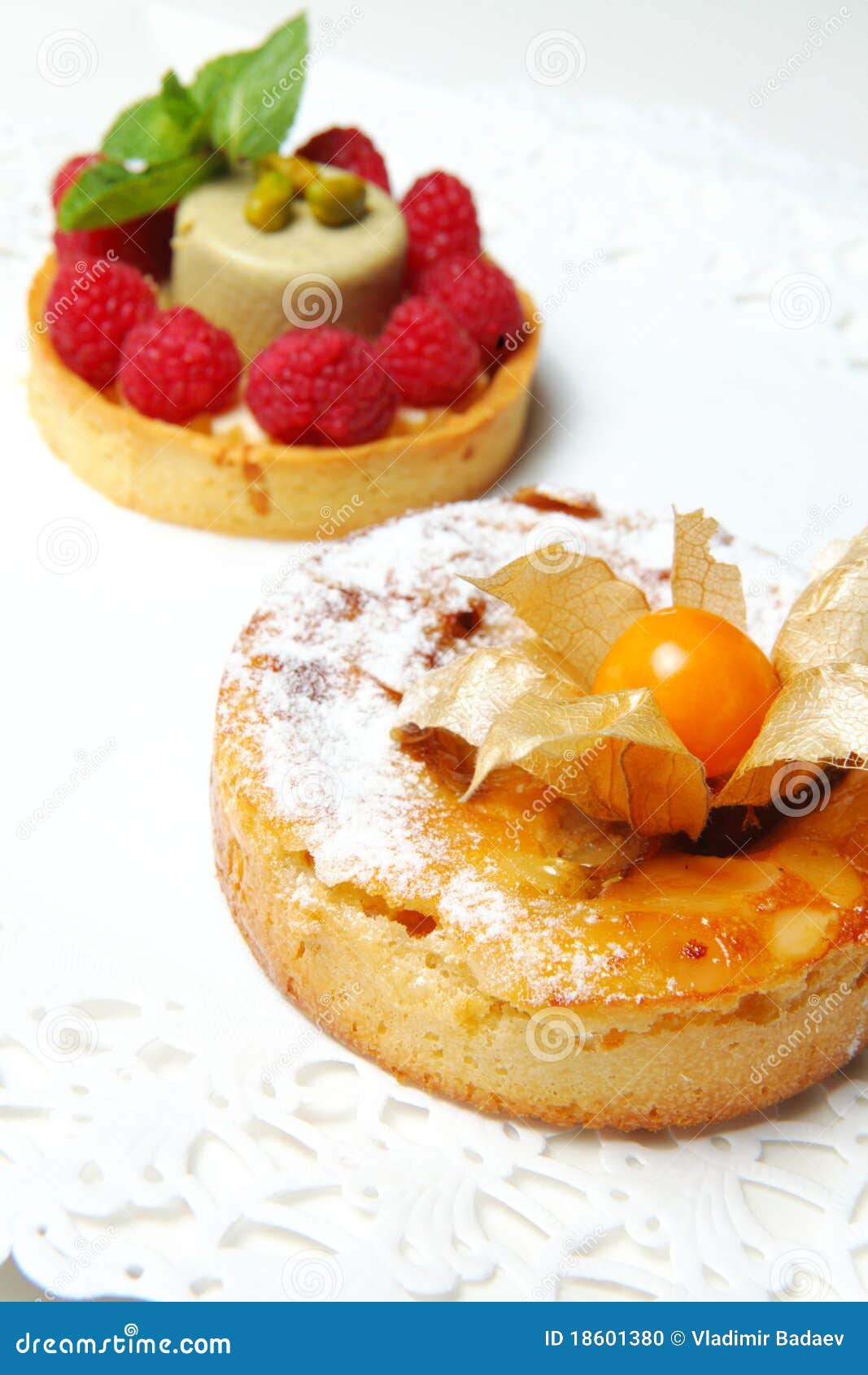 Two Sweet Cakes stock photo. Image of party, celebration - 18601380