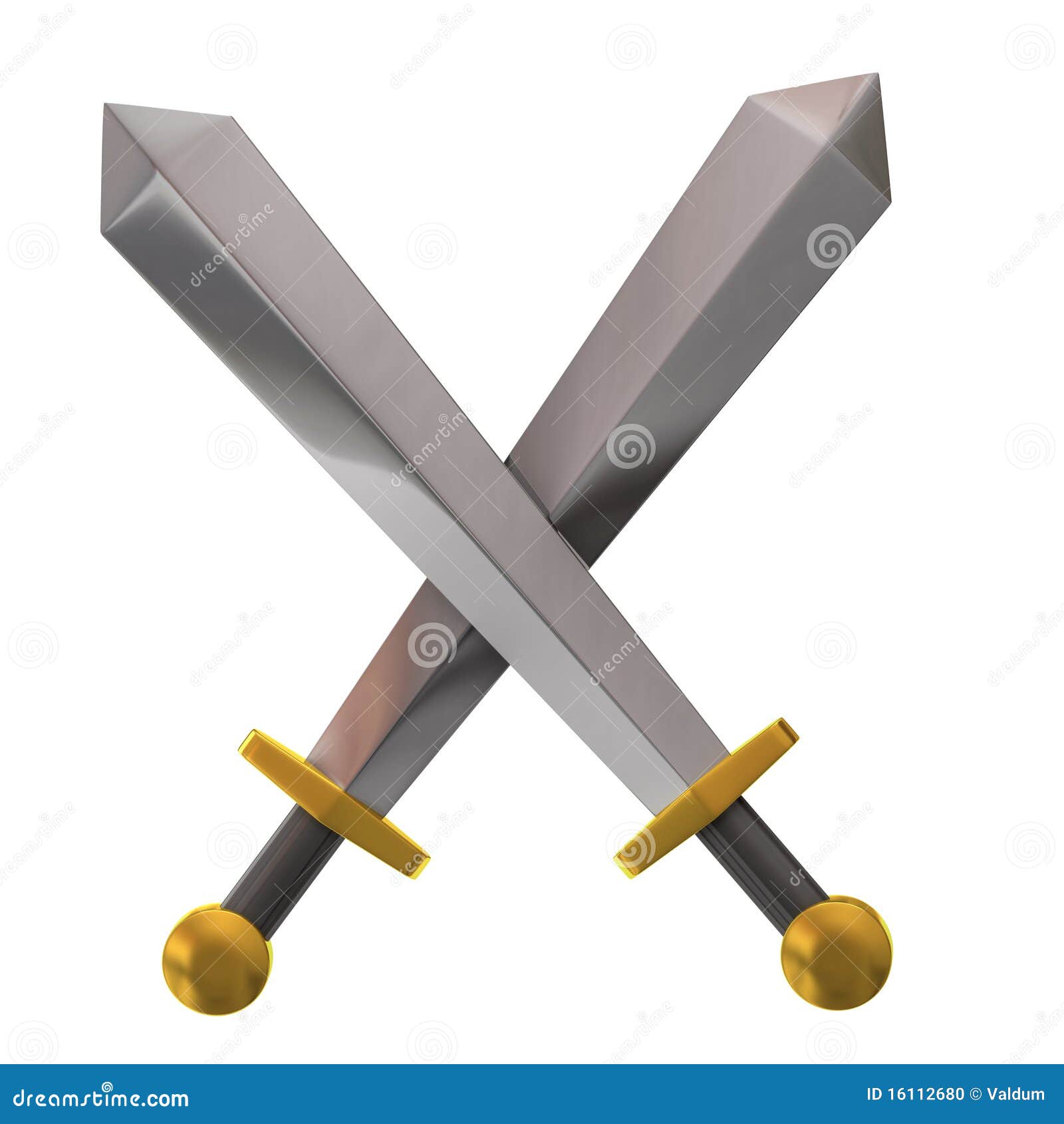 Two Swords Stock Photo - Image: 16112680