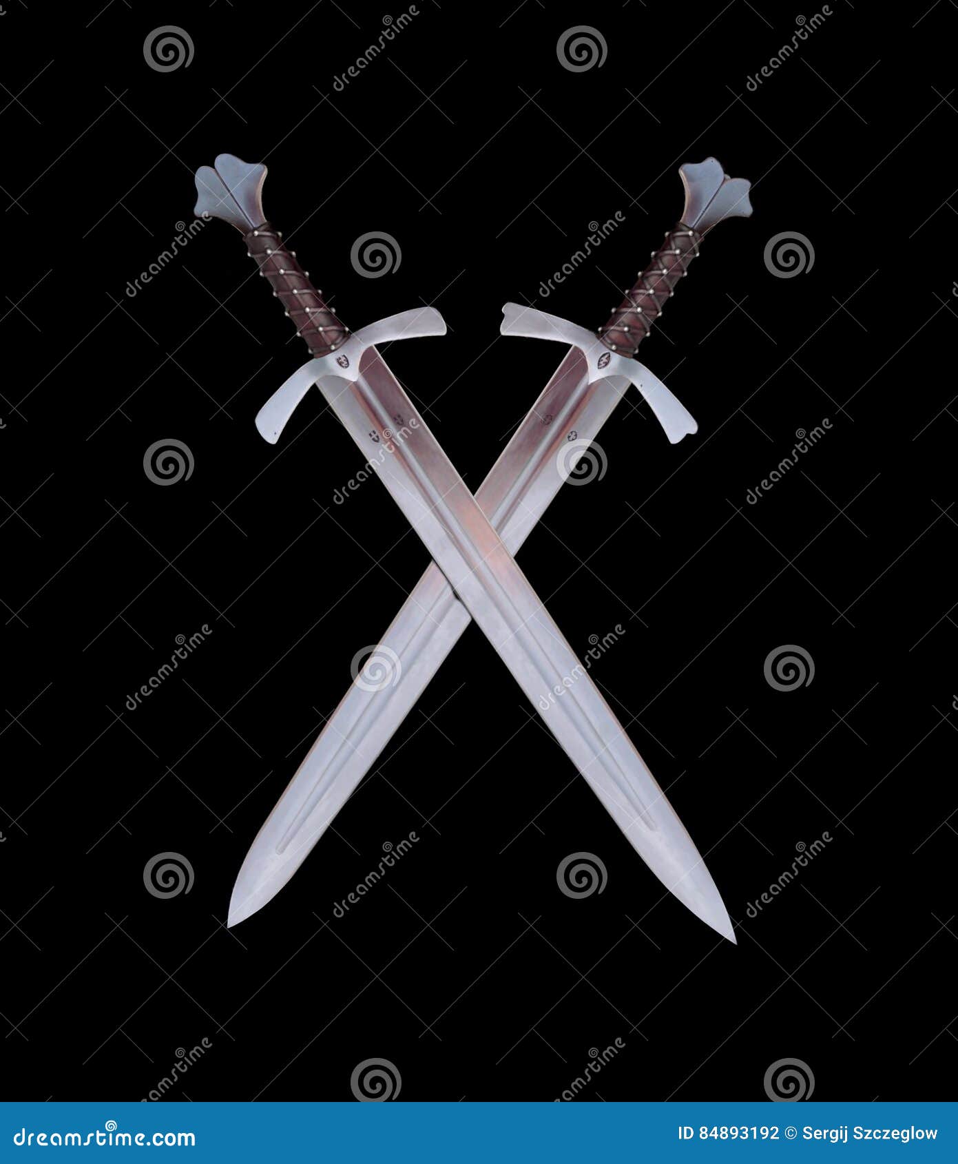 Swords Emblem Vector Illustration | CartoonDealer.com #44303654