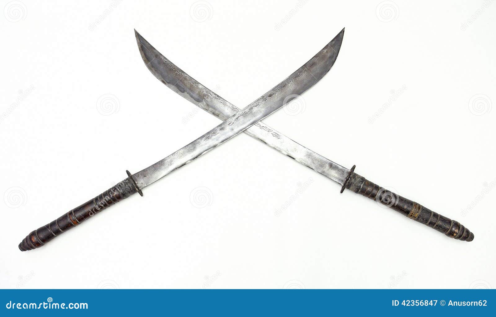 Two swords stock image. Image of antique, asia, persist - 42356847