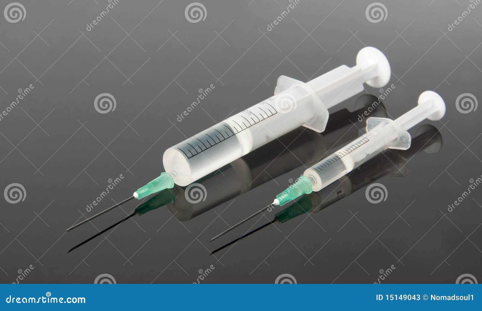 Two syringes stock image. Image of pharmacist, liquid - 15149043