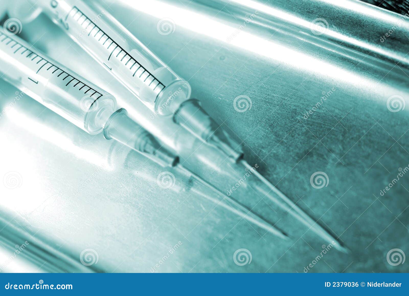 Two Syringes Picture. Image: 2379036