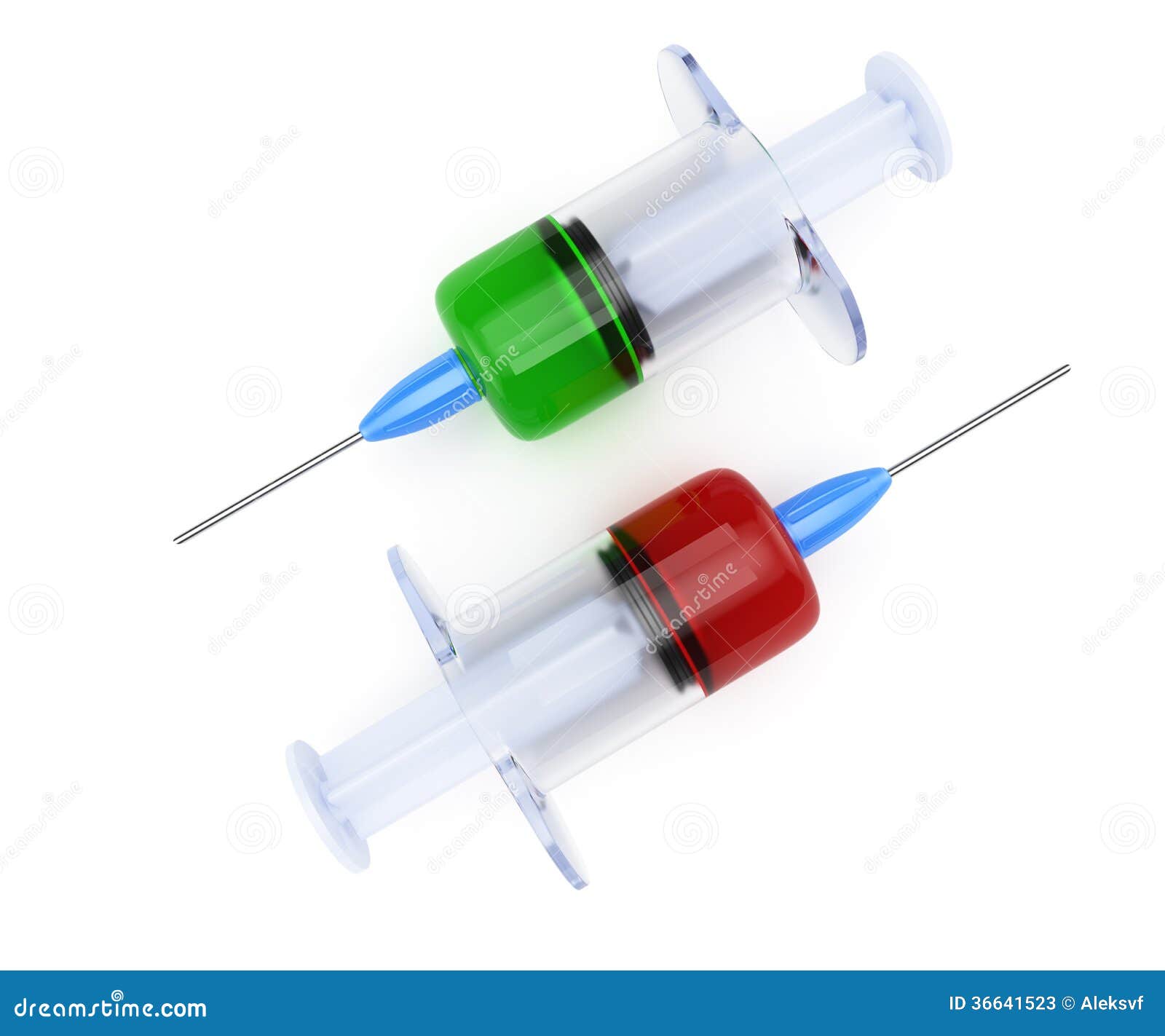 Two syringes stock illustration. Illustration of care - 36641523
