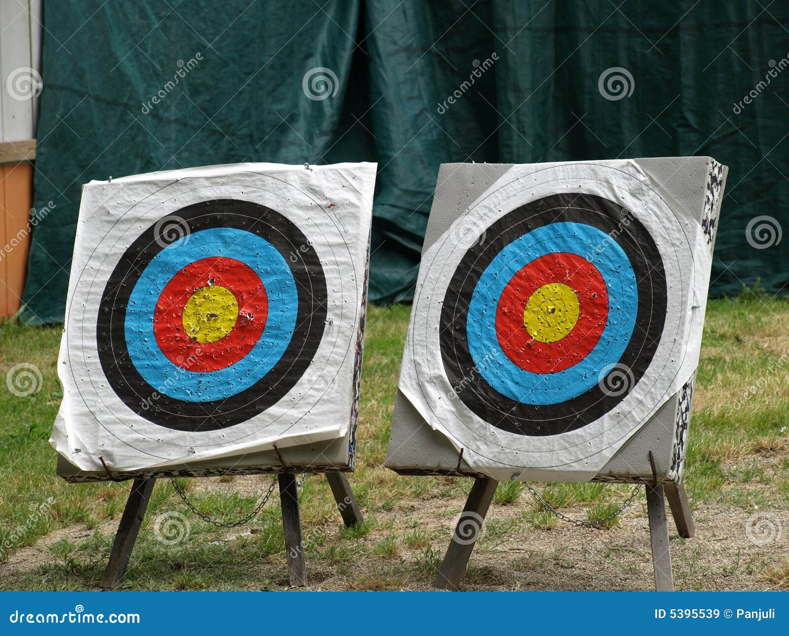 Two targets stock image. Image of winner, black, archers - 5395539