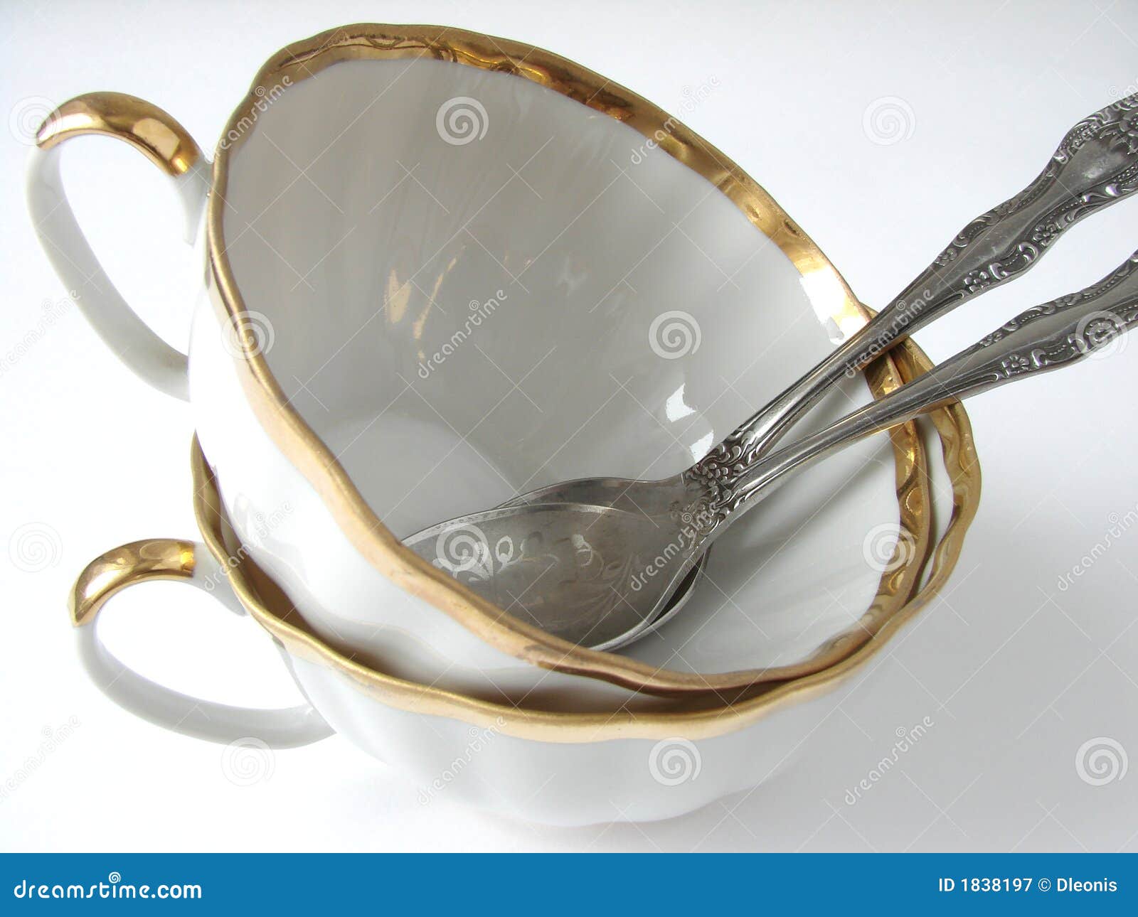Two teacups stock image. Image of kitchen, coffee, teacup - 1838197