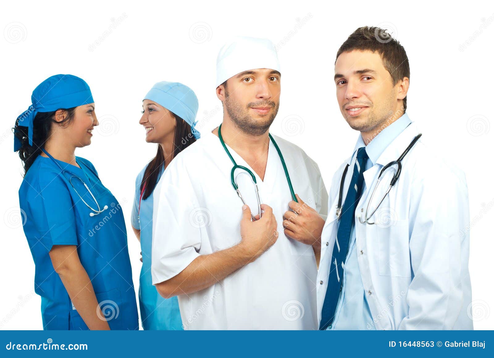 Two teams of doctors stock image. Image of medicine, friendly - 16448563