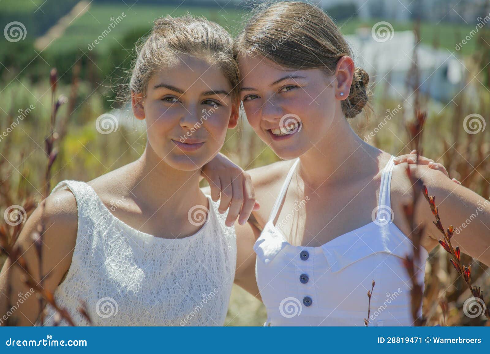 Two teenage girls stock image. Image of teen, female - 28819471