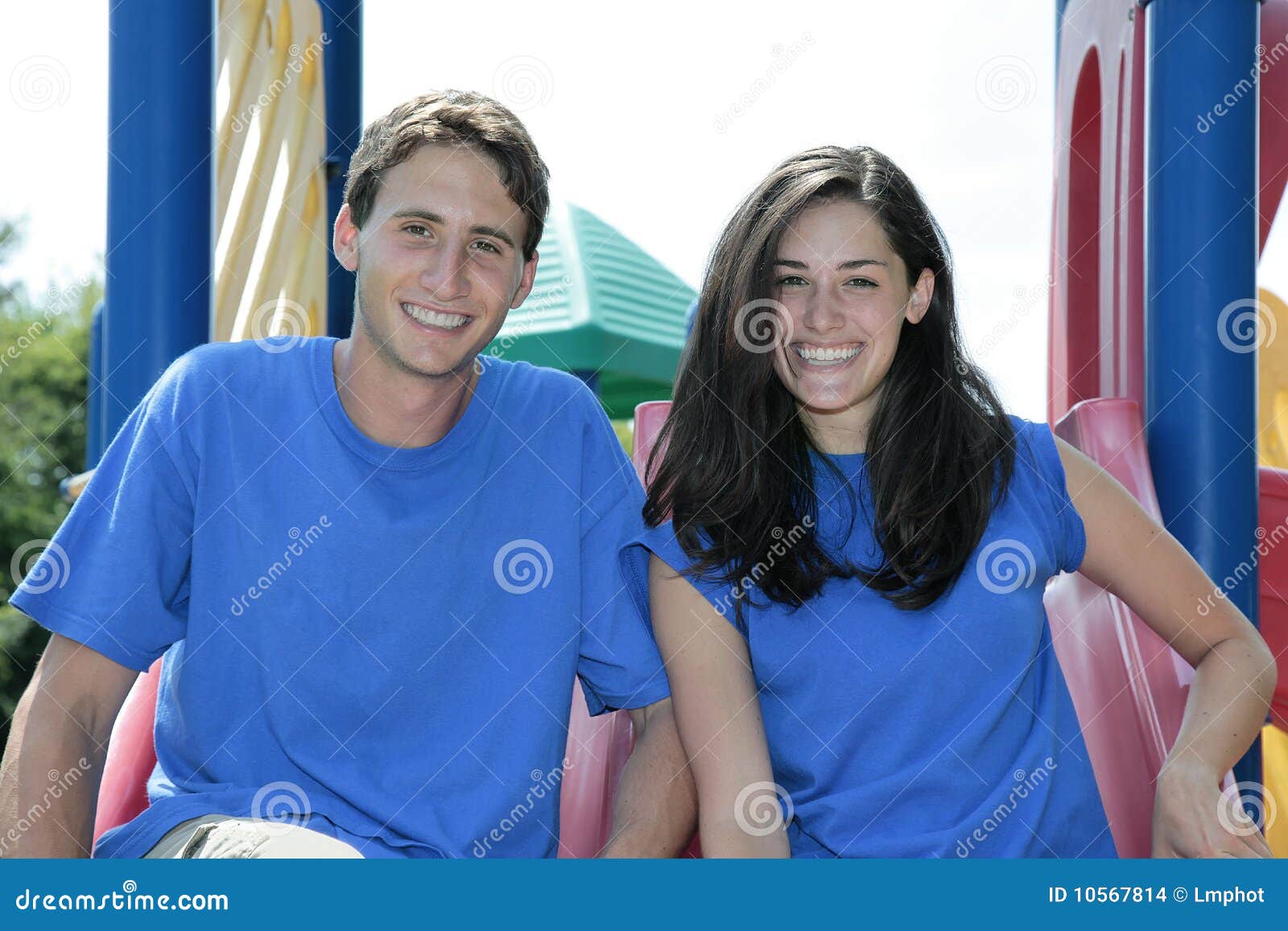 Two teens smiling stock photo. Image of cute, play, emotion - 10567814