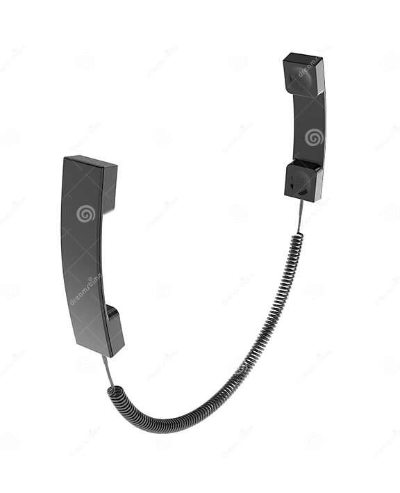 Two telephone handsets stock photo. Image of dialing - 36184684