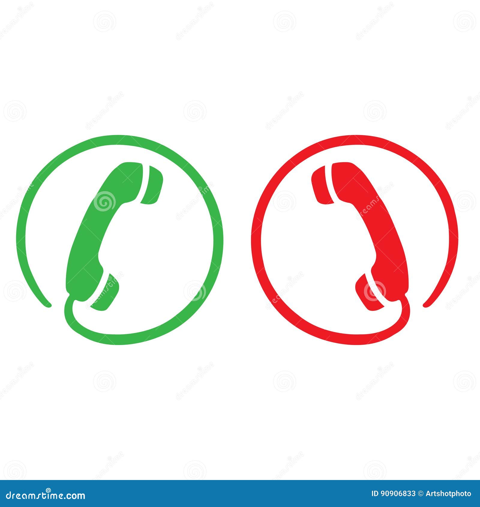 Two telephone receivers stock vector. Illustration of hotline - 90906833 Two telephone receivers stock vector. Illustration of hotline - 90906833
