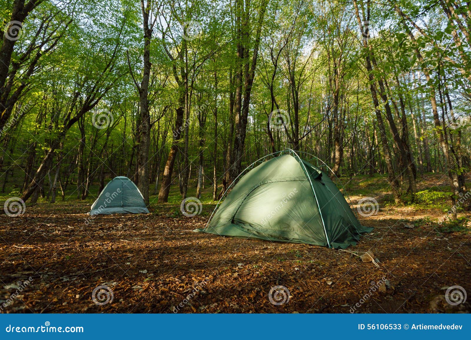 Tents Of A Camp Of A Nomadic Tribe Near The Rocks In The Desert Royalty ...
