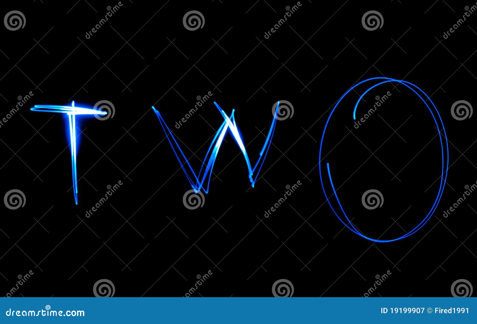 Two - text stock image. Image of number, symbol, blue - 19199907