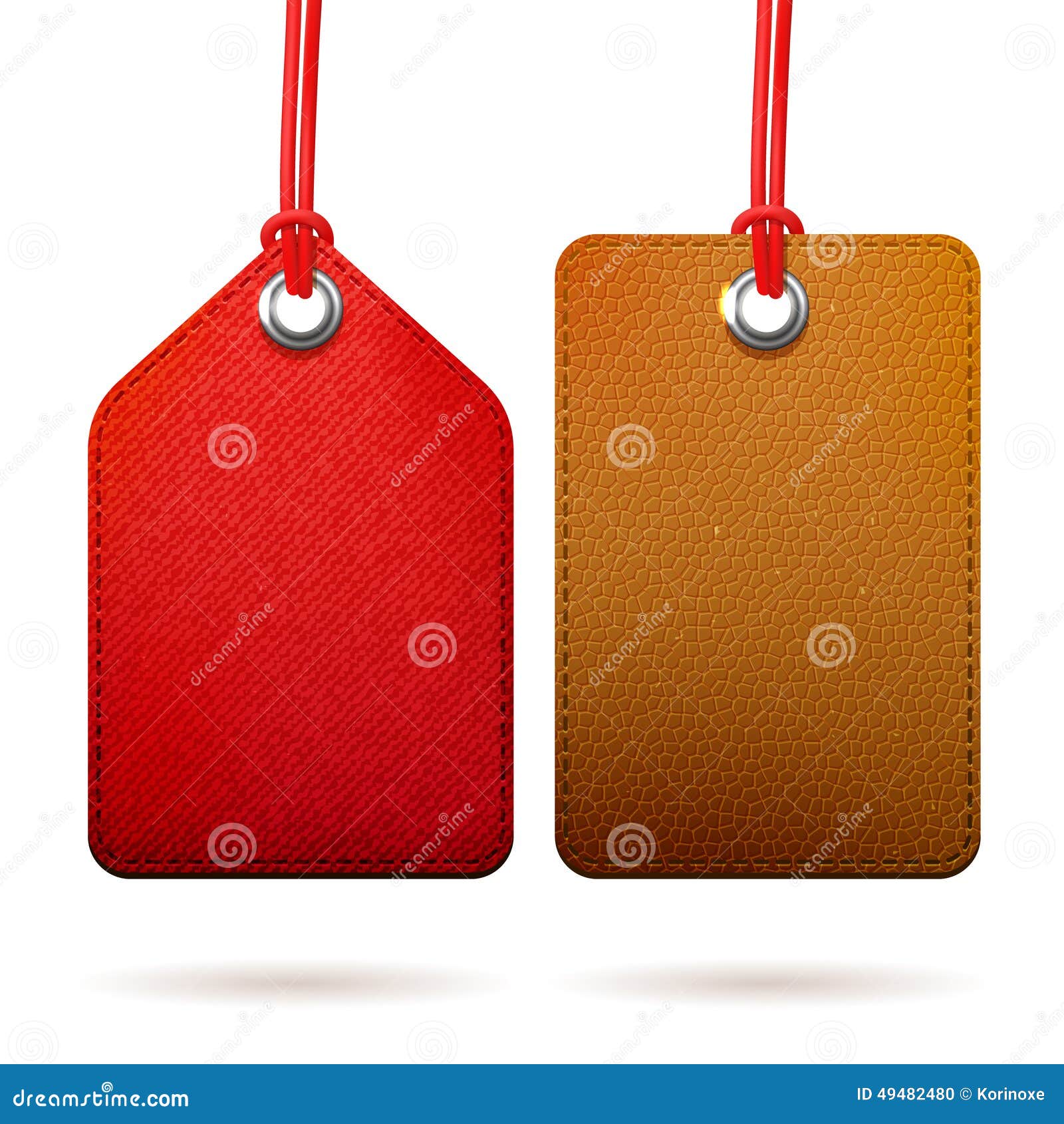 Two textured tags stock vector. Illustration of sale - 49482480