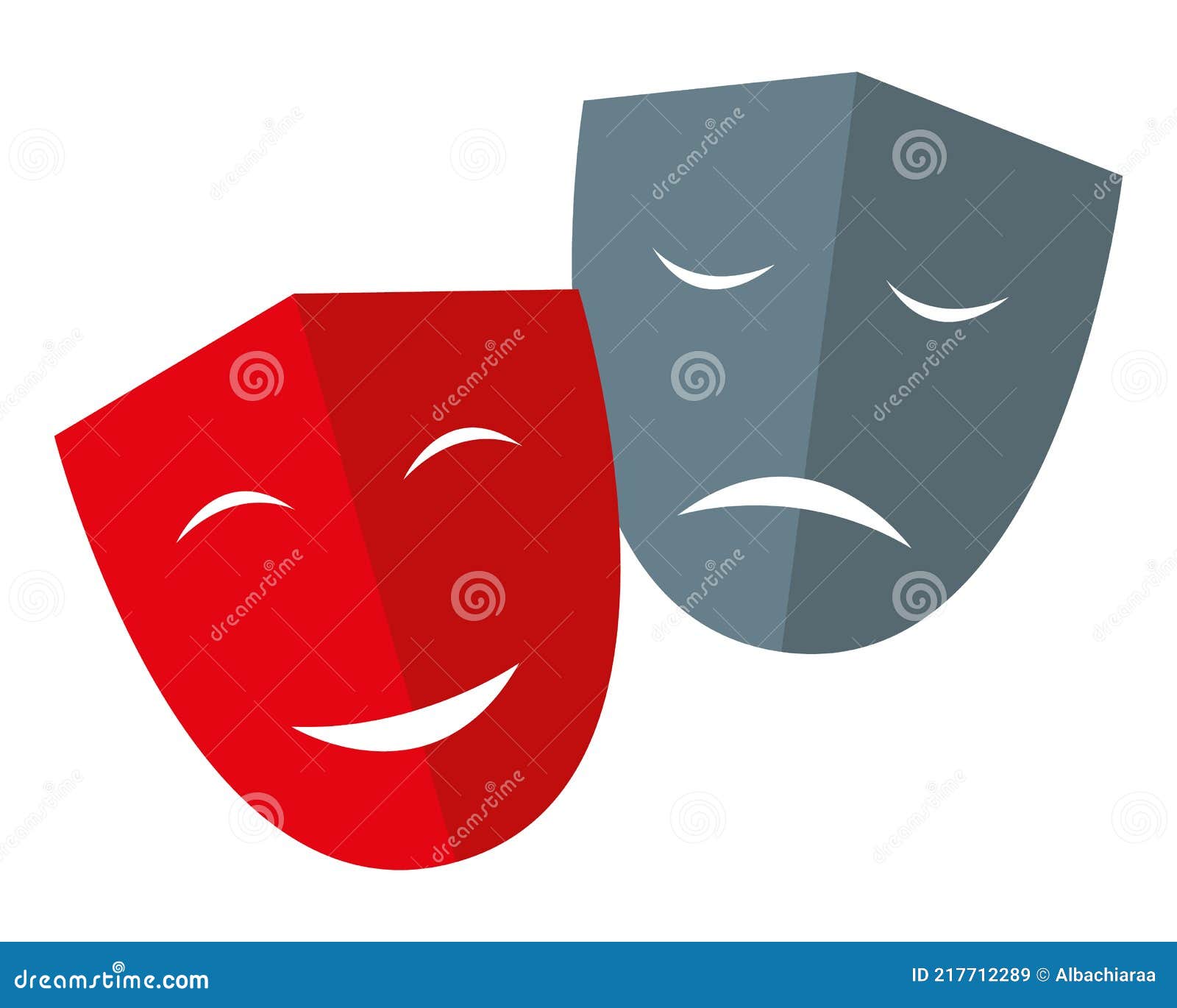 Tragedy Vector Icon In 6 Different Modern Styles. Black, Two Colored ...