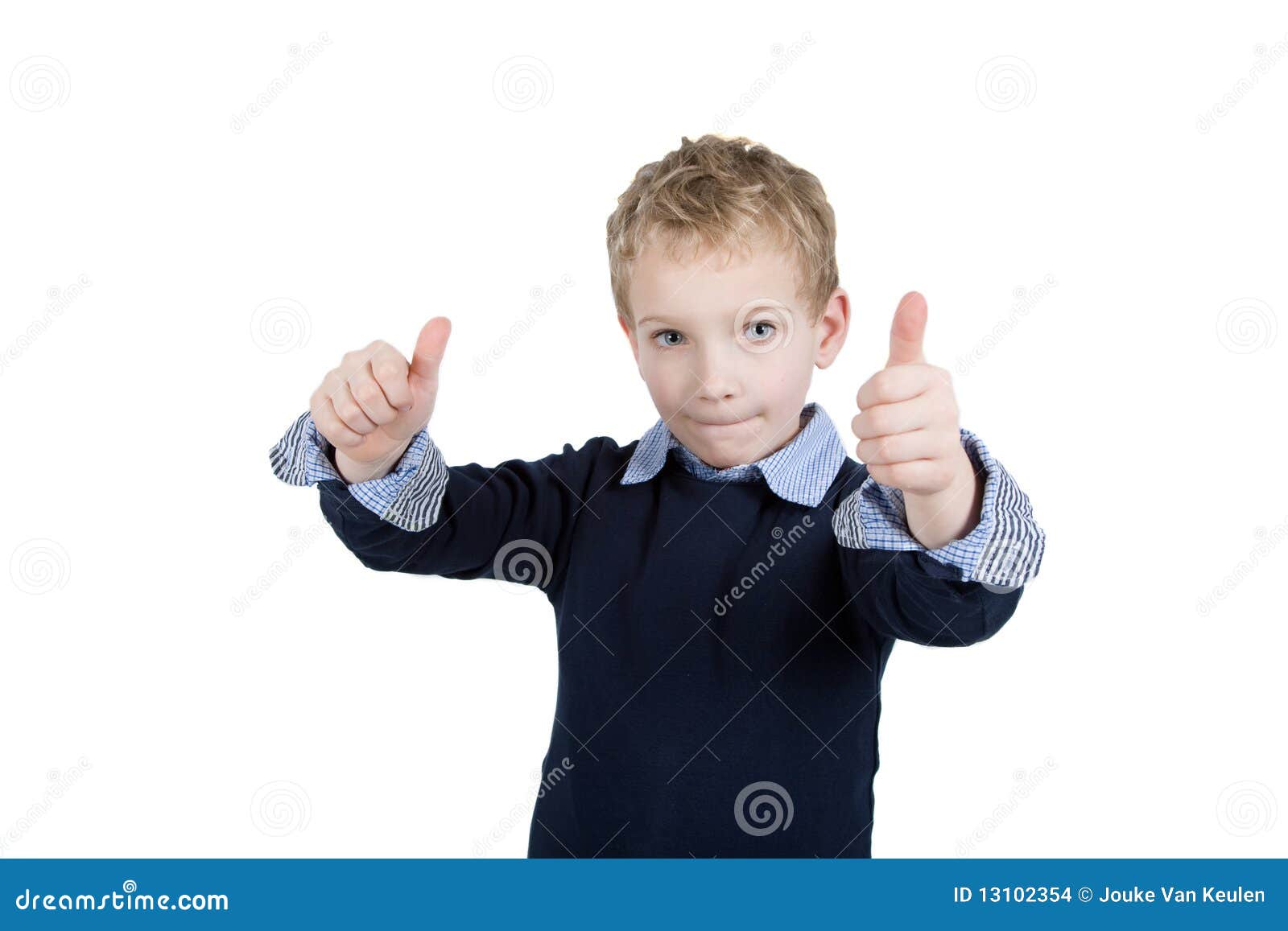 Two thumbs up stock photo. Image of child, happy, good - 13102354