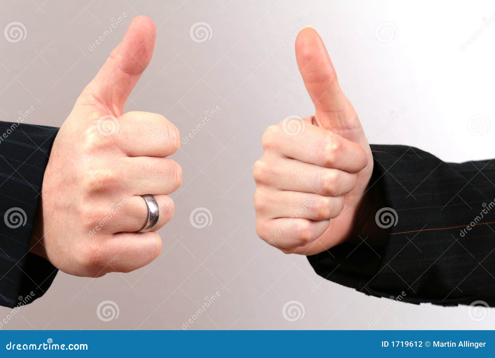 Two Thumbs Up stock photo. Image of caucasian, businessman - 1719612