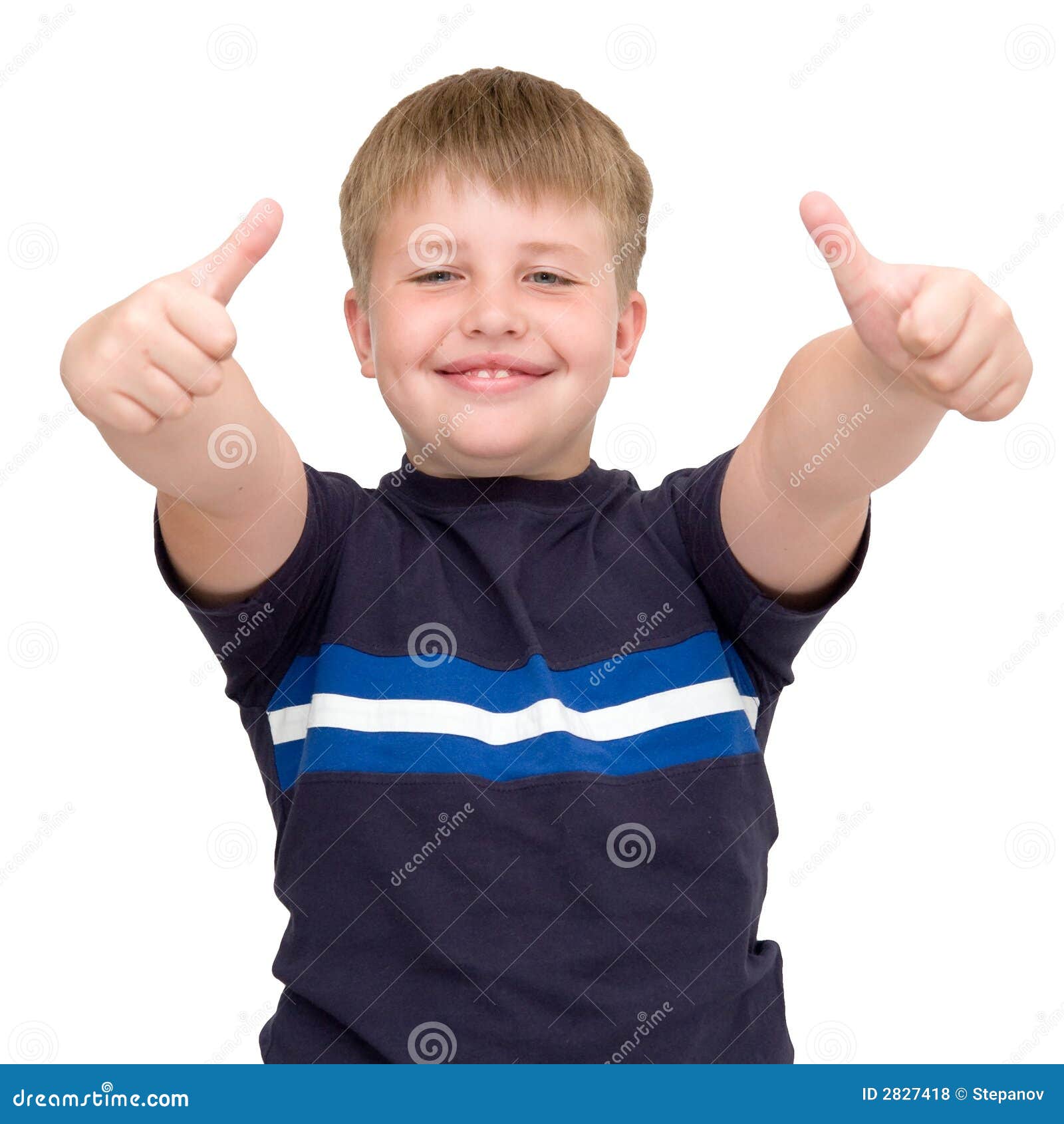 Two thumbs up stock photo. Image of blessing, good, smirk - 2827418
