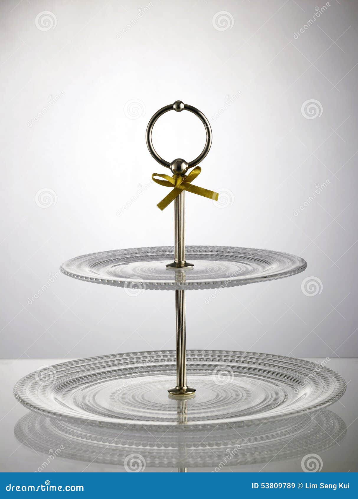 Two tier plates stock image. Image of crystal, fragility - 53809789