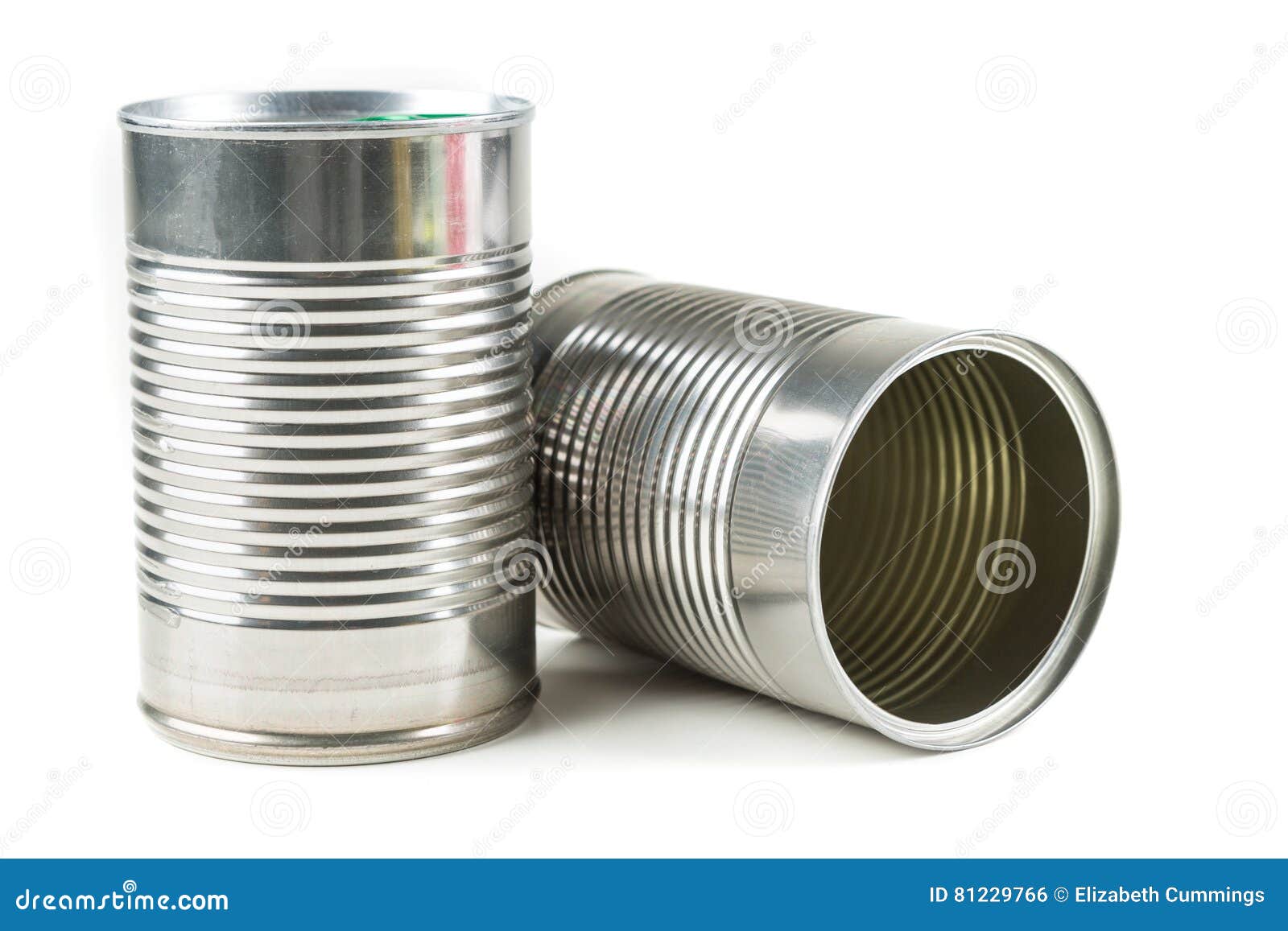 Two tin cans stock photo. Image of lasting, sealed, preservatives ...