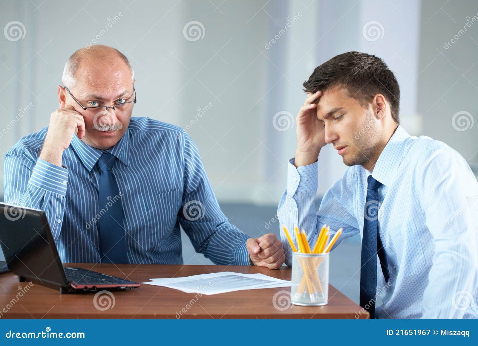 Two Tired Overworked Businessman Gets Some Rest Stock Image - Image of ...