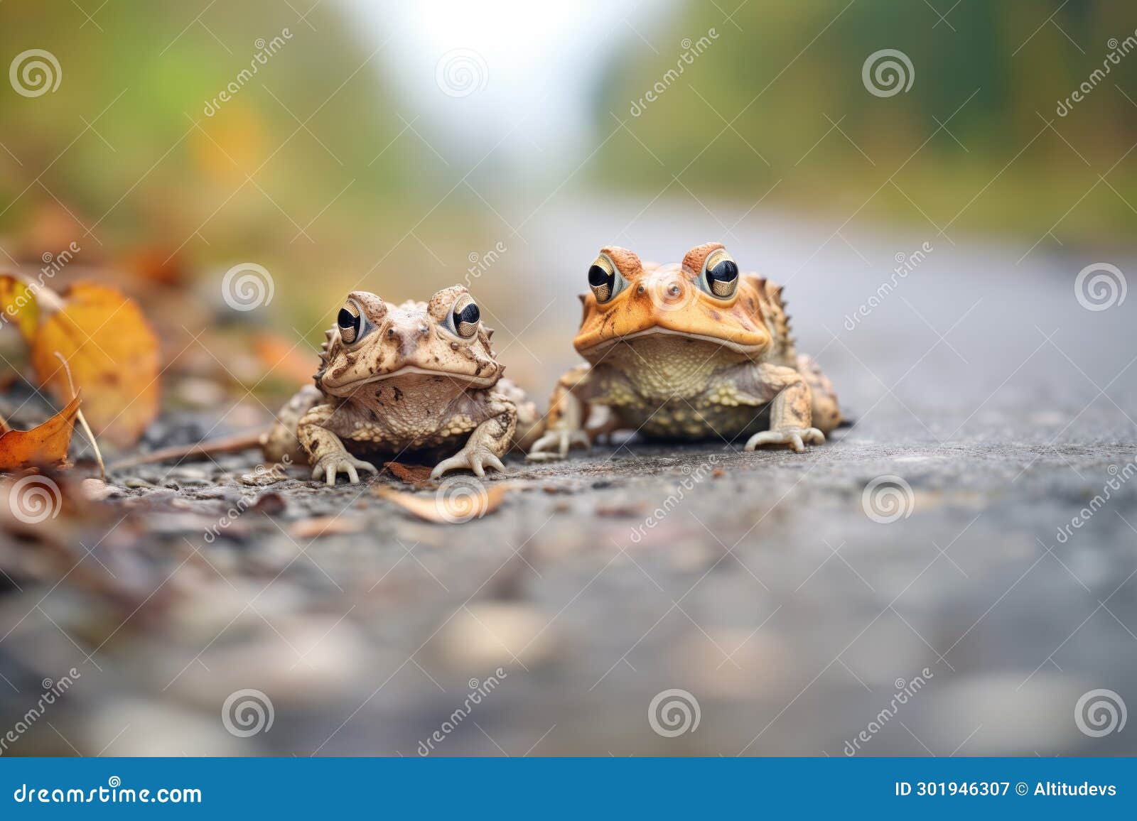 Two toads on a muddy bank stock image. Image of dwelling - 301946307