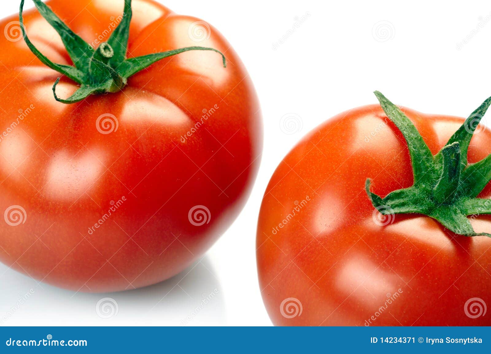 Two tomatoes stock image. Image of bright, ingredient - 14234371