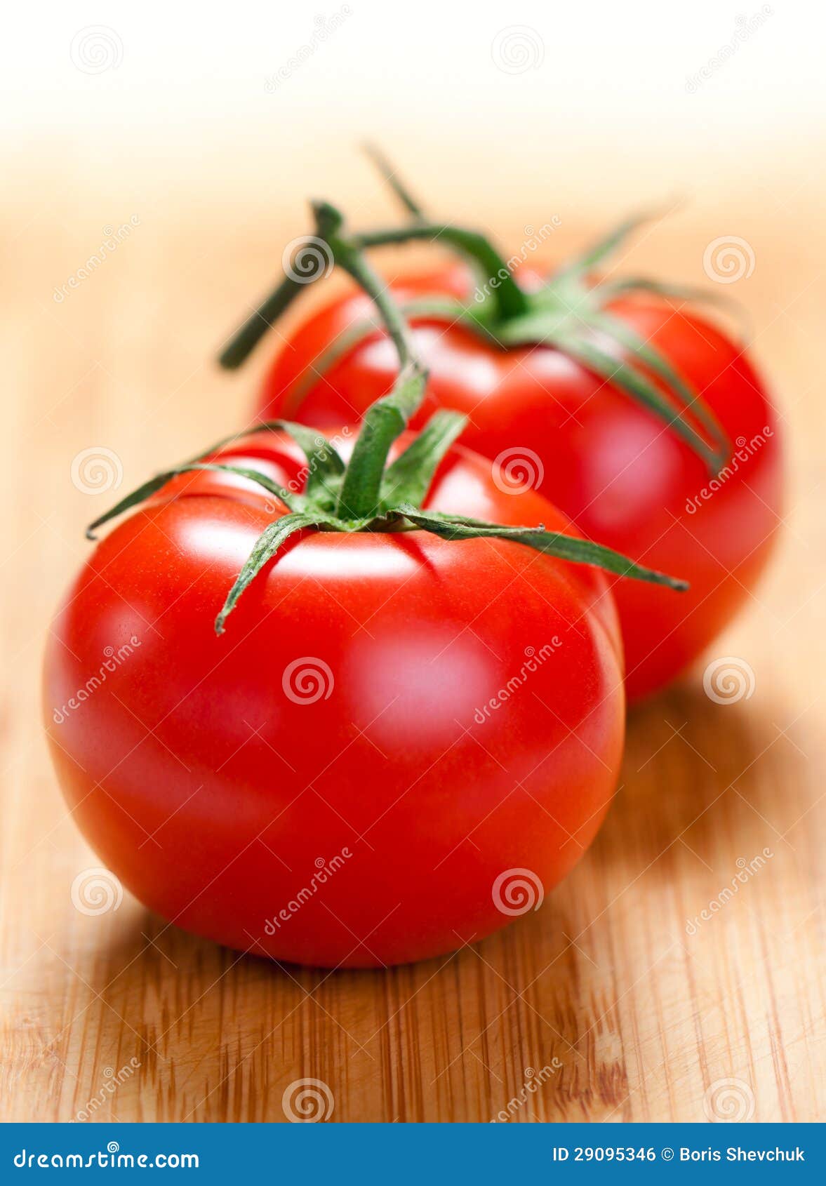 Two tomatoes on the board. stock photo. Image of natural - 29095346