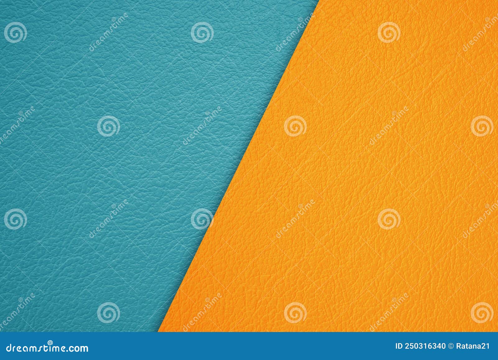 Two Tone ,blue and Orange, Artificial PVC Leather Useful for Abstract ...