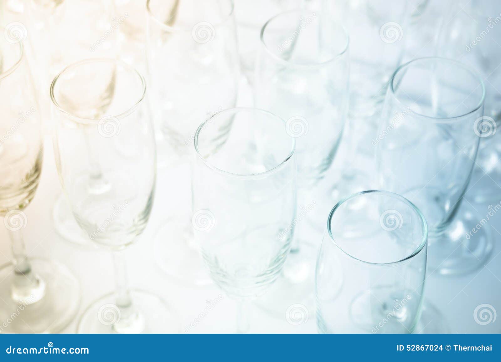 Two Tone Color Wine Glasses Background. Royalty-Free Stock Image ...