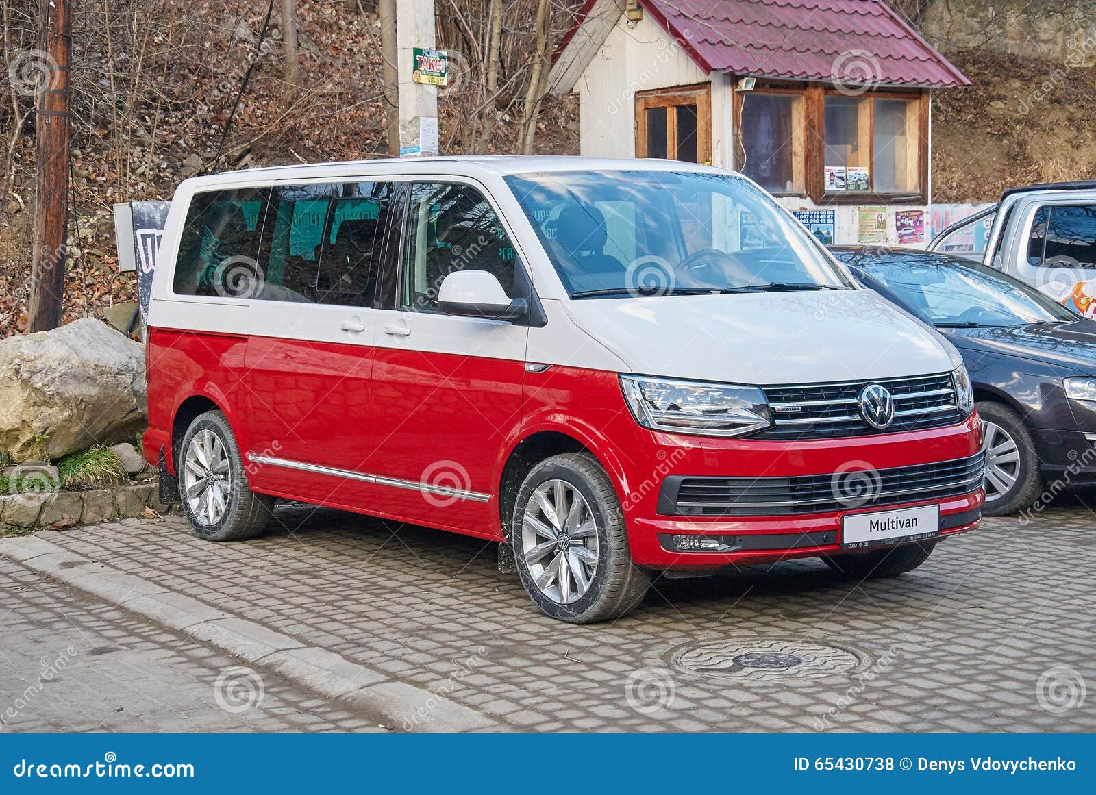 Two Tone Colored Volkswagen Multivan Editorial Stock Photo - Image of ...